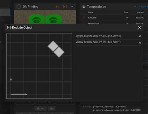 Bug Object Shapes Are Not Showed In Exclude Object Box Only Names Are
