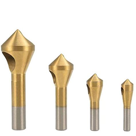 Cobalt Countersink Drill Bit Set For Wood Metal Plastic Titanium