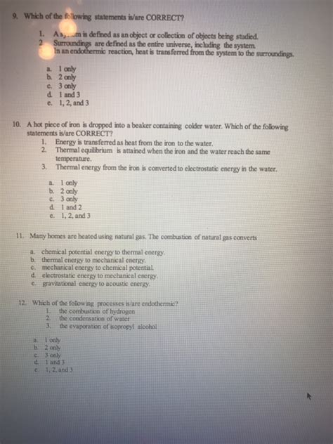 solved which of the following statements is are correct a