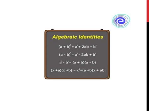 Algebraic Expressions And Identities Pptx Physics Science