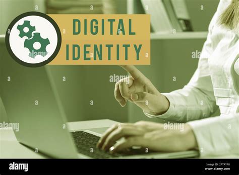 Conceptual Caption Digital Identityinformation On Entity Used By Computer To Represent Agent