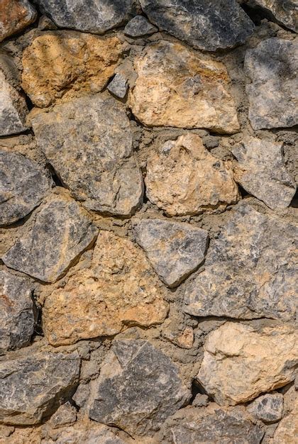 Premium Photo Old Stone Fence As Background