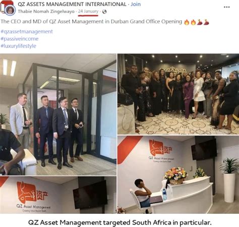 QZ Asset Management Exit Scam Complete Website Offline
