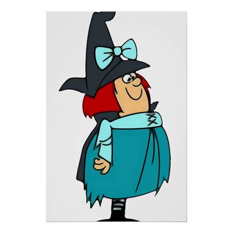 Winsome Witch Secret Squirrel Hannabarbera Cartoon Poster Zazzle