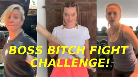 Sneak Peek Margot Robbie Boss Bitch Fight Challenge