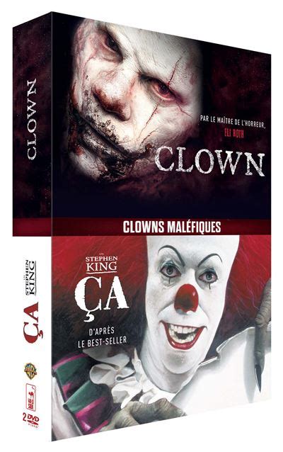 Ça Coffret Clowns Maléfiques Dvd Dvd Zone 2 Jon Watts Tommy Lee