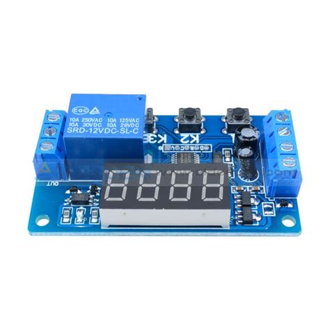 digital 12v led display timer automation delay relay programmable modu