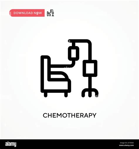 Chemotherapy Simple Vector Icon Modern Simple Flat Vector