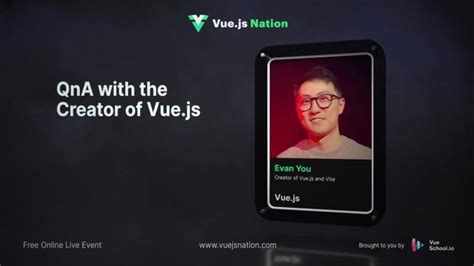 Interview With Evan You On Vuejs Roland Doda Posted On The Topic