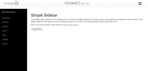 Bootstrap Hidden Sidebar Nav Icons Bootstrap Themes