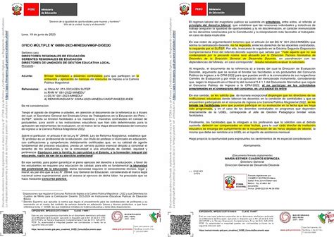 Docentes Contratados TendrÁn Facilidades Para Participar En Etapa