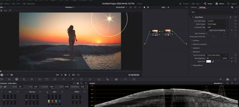 How To Create Lens Flare Track In Davinci Resolve Methods