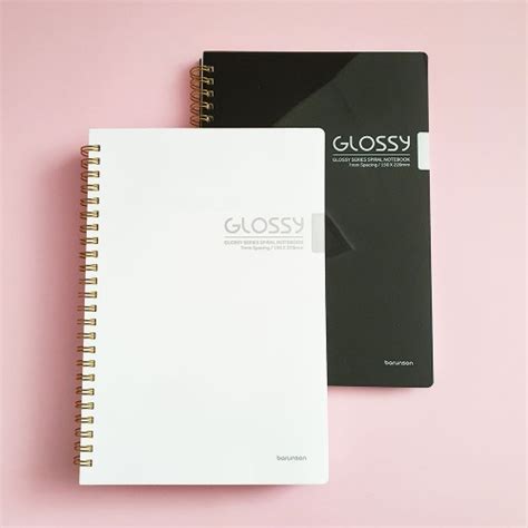 키즈타임 문구완구팬시 도매몰 2500 A5 글로시 Pp커버노트 4개묶음