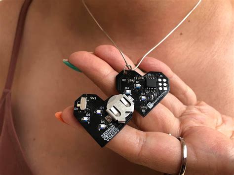 KiCAD Projects Kawaii Hearts Pendant KiCad Rookie