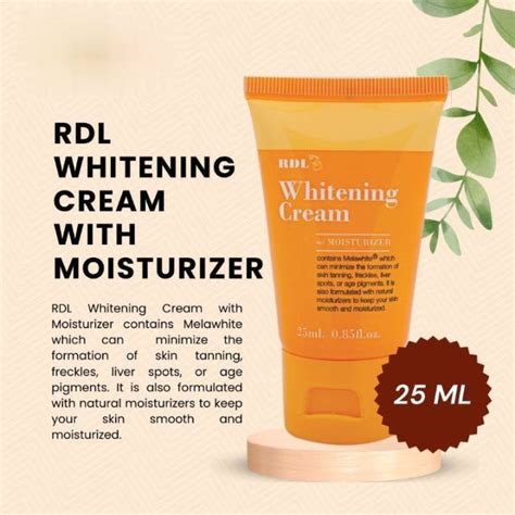 Rdl Whitening Cream 25ml Lazada Ph