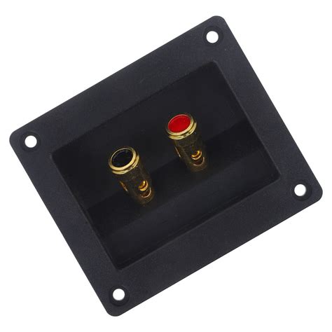 Homemaxs Car Speaker Terminal Connector Speaker Double Binding Post Plate Speaker Terminal Cup