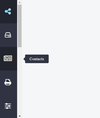 Javascript Tooltip Position Breaking On Scrolling Sidebar Stack Overflow