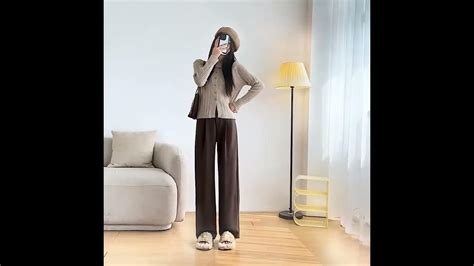 춘게엘 Xs~2xl 여성 작은 키 정장바지 아이스 하이웨스트 일자 와이드 팬츠 Wdng005 Youtube