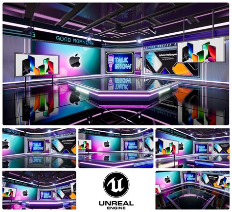 Stage 110 Unreal Engine Virtual Set