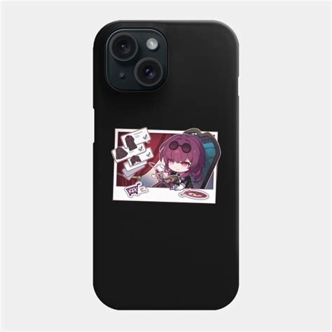 Honkai Star Rail Chibi Kafka Coats Honkai Star Rail Phone Case