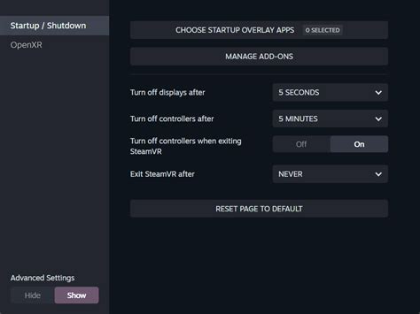 how do i disable steamvr home r oculus