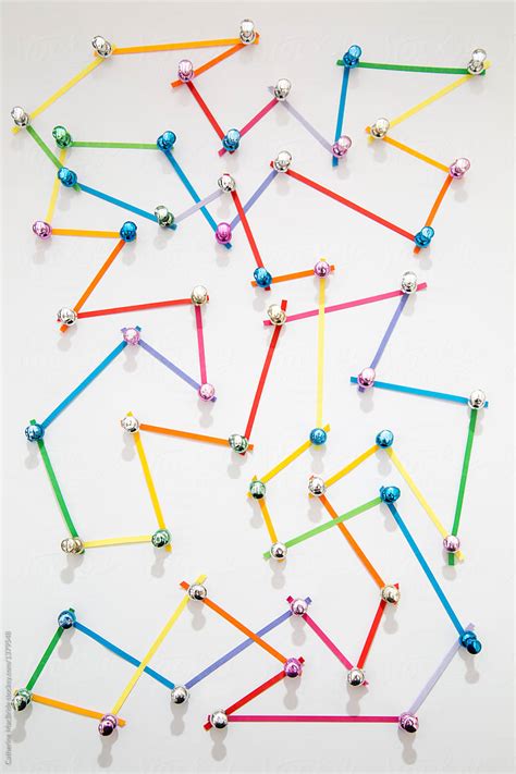 Paper Rainbow Network By Stocksy Contributor Catherine Macbride