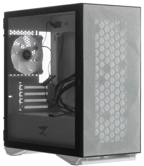 Купить ZET GAMING Rare Minicase MS3 Mesh WG ARGB белый в кредит в ...