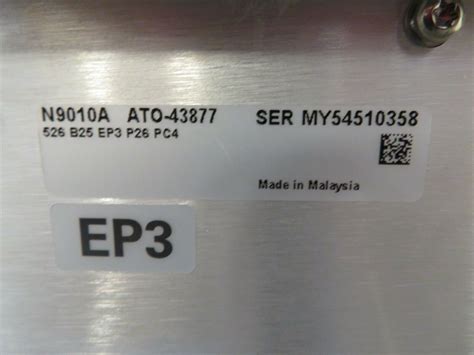 Used Keysight Technologies Agilent Hp N9010a For Sale By Solution