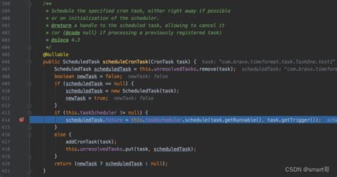 Scheduled源码解析schedule 源码 Csdn博客