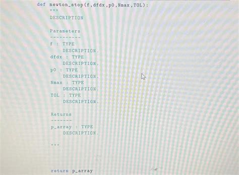 solved newton s method we now consider the rootfinding