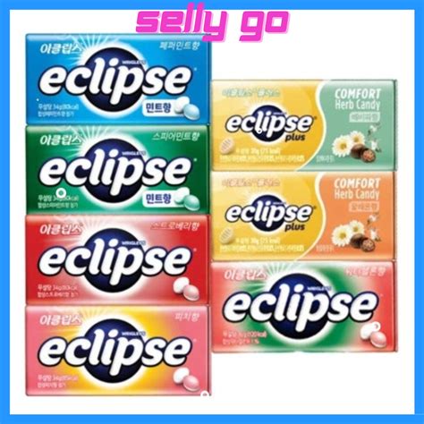 Eclipse Sugar Free Candy 7 Flavors 1 Tin Made In Korea Shopee