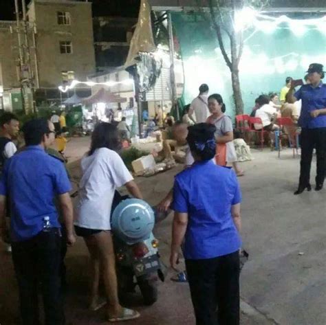 城市管理进行时向这些不文明行为说不 执法 小渔村 车辆