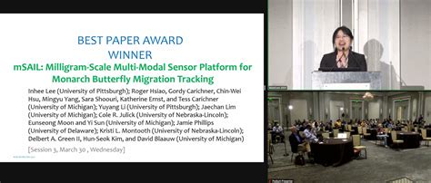 Acm Sigmobile On Twitter Mobicom2021 Best Paper Award Goes To Msail