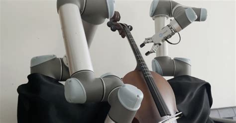 Two Armed Robot Plays Cello And Double Bass Twistedsifter