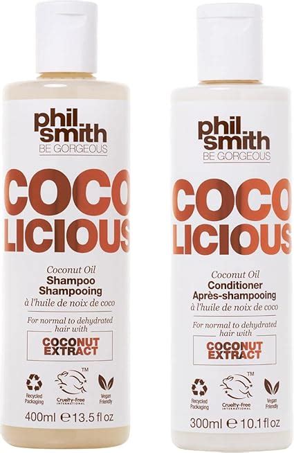 Phil Smith Shampoo And Conditioner Set Vegan Friendly Coco Licious