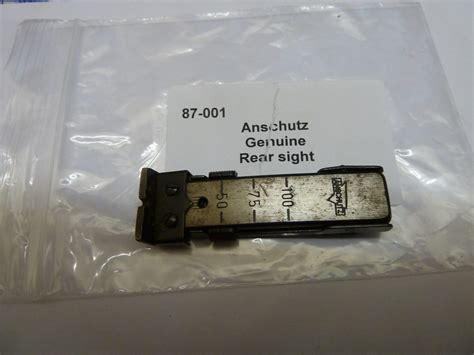 Anschutz Rear Sight Southerton Guns