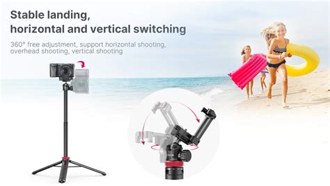 Ulanzi Mt 44 Extendable Vlog Tripod Monopod ขาตั้งมือถือ ไม้เซลฟี่ มี