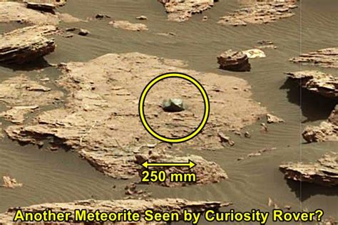 Another Meteorite Seen By Curiosity Rover R Curiosityrover