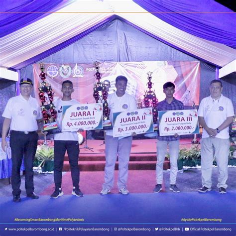 Malam Puncak Dies Natalis Poltekpel Barombong Yang Di Hadiri Oleh Seluruh Civitas Akademika