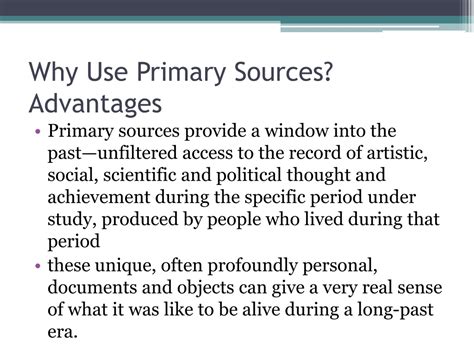 Ppt Primary And Secondary Sources In Research Powerpoint Presentation