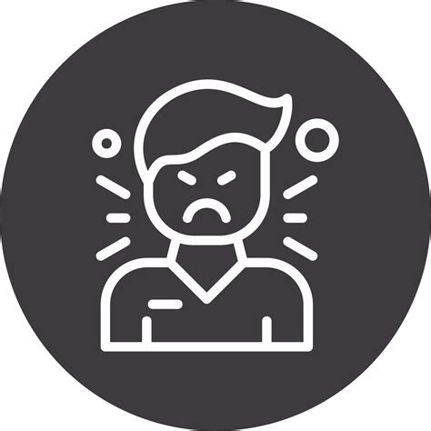 Impatience Outline Circle Icon 39516487 Vector Art At Vecteezy
