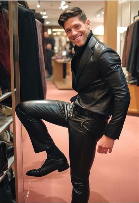 Tight Leather Pants Mens Leather Pants Leather Jackets Mens Leather