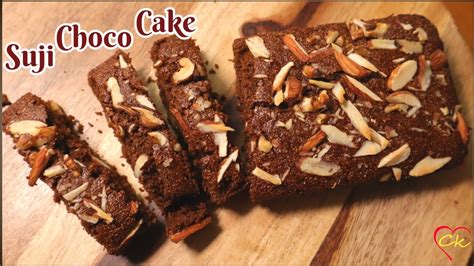 Suji Chocolate Cake Diwali Cooking Eggless Cake No Maida CookWithLove YouTube
