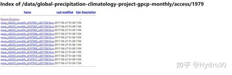 Gpcp（全球降水气候计划）数据介绍与下载 知乎