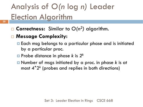 Ppt Leader Election In Rings Understand Algorithms And Systems