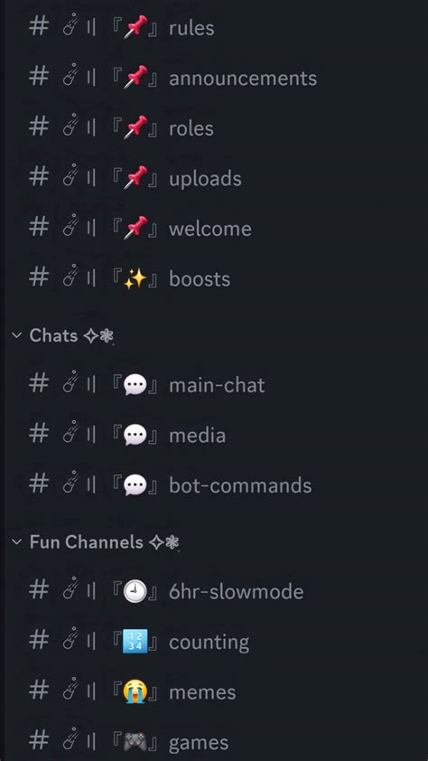 Discord Server Layout In 2025 Discord Server Role Ideas Discord