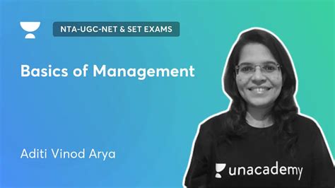 Nta Ugc Net And Set Exams Basics Of Management By Unacademy