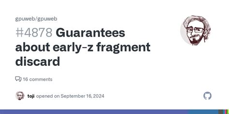 Guarantees About Early Z Fragment Discard Issue 4878 Gpuweb Gpuweb