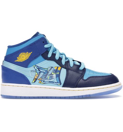 Jordan 1 Mid Fly (GS) - BV7446-400 - KR