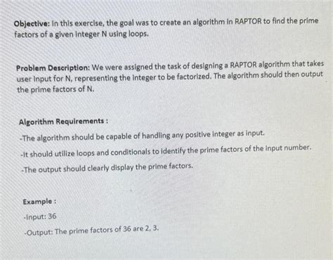 Solved Objective In This Exercise The Goal Was To Create Chegg
